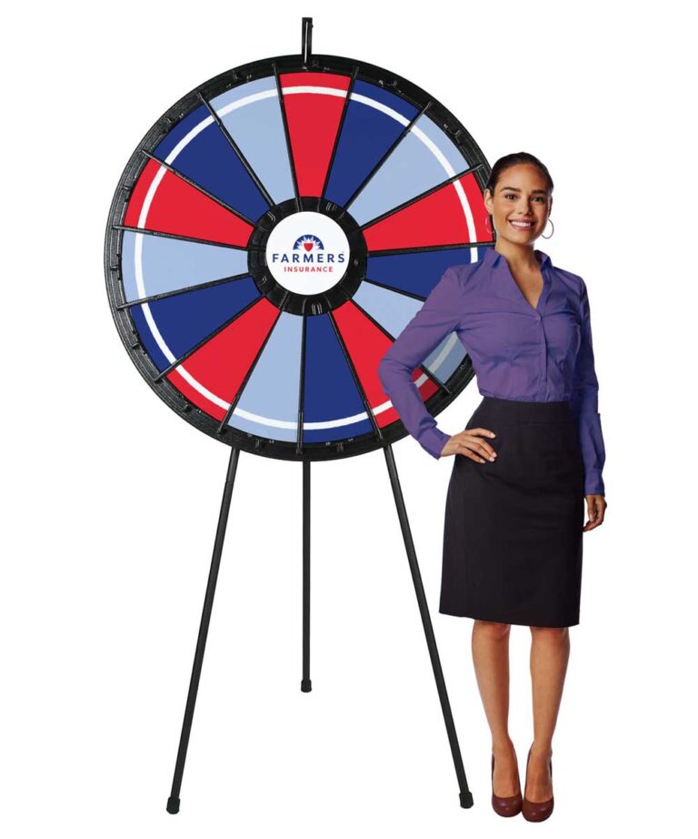 Extra Large Prize Wheel – 40" Custom Display Wheel - PrizeWheel.com